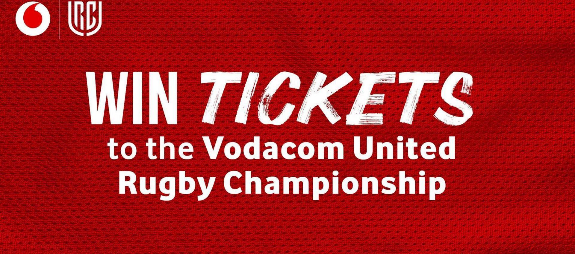 Enter and you could WIN stand tickets to watch your team in the Vodacom United Rugby Championship.