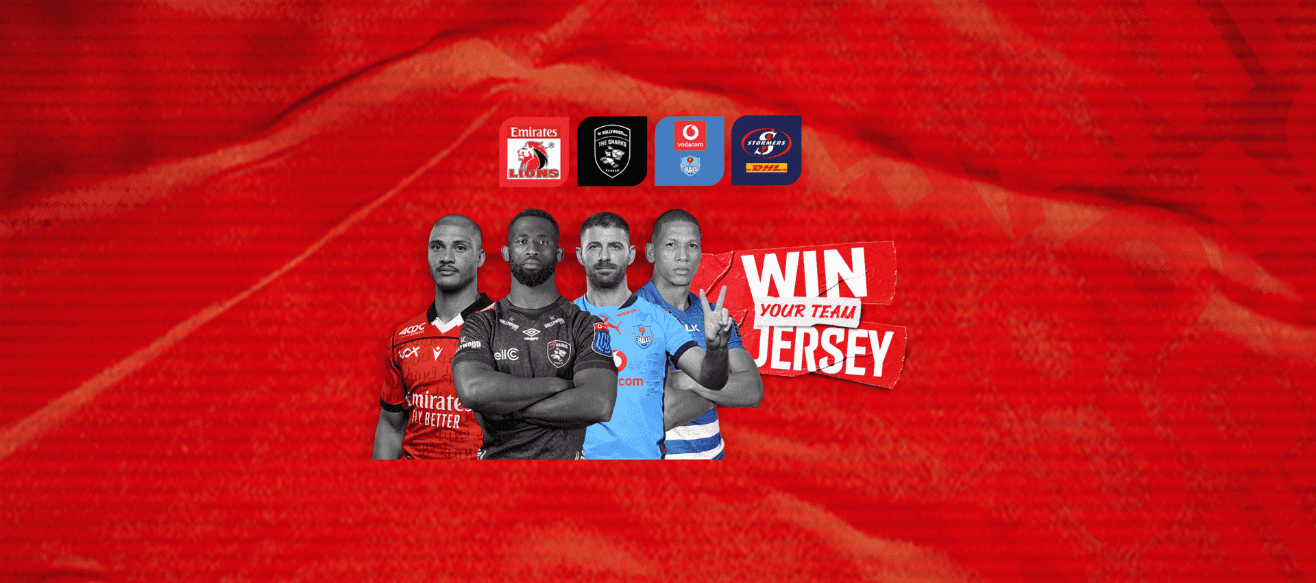 Get your jersey to rep your team in the Vodacom United Rugby Championship!